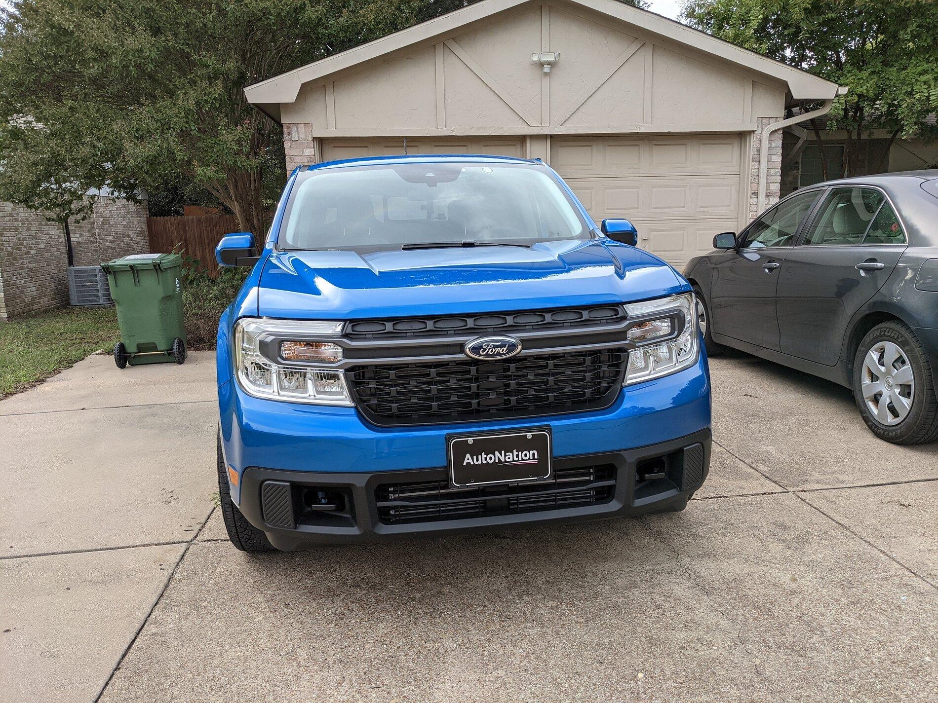 FX4-No-More (Debadged Velocity Blue Maverick FX4) | MaverickTruckClub ...