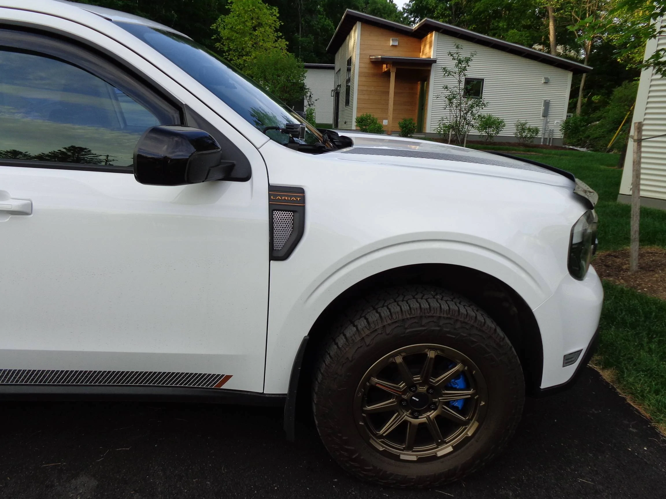 Customized Fender Vents | MaverickTruckClub - 2022+ Ford Maverick ...