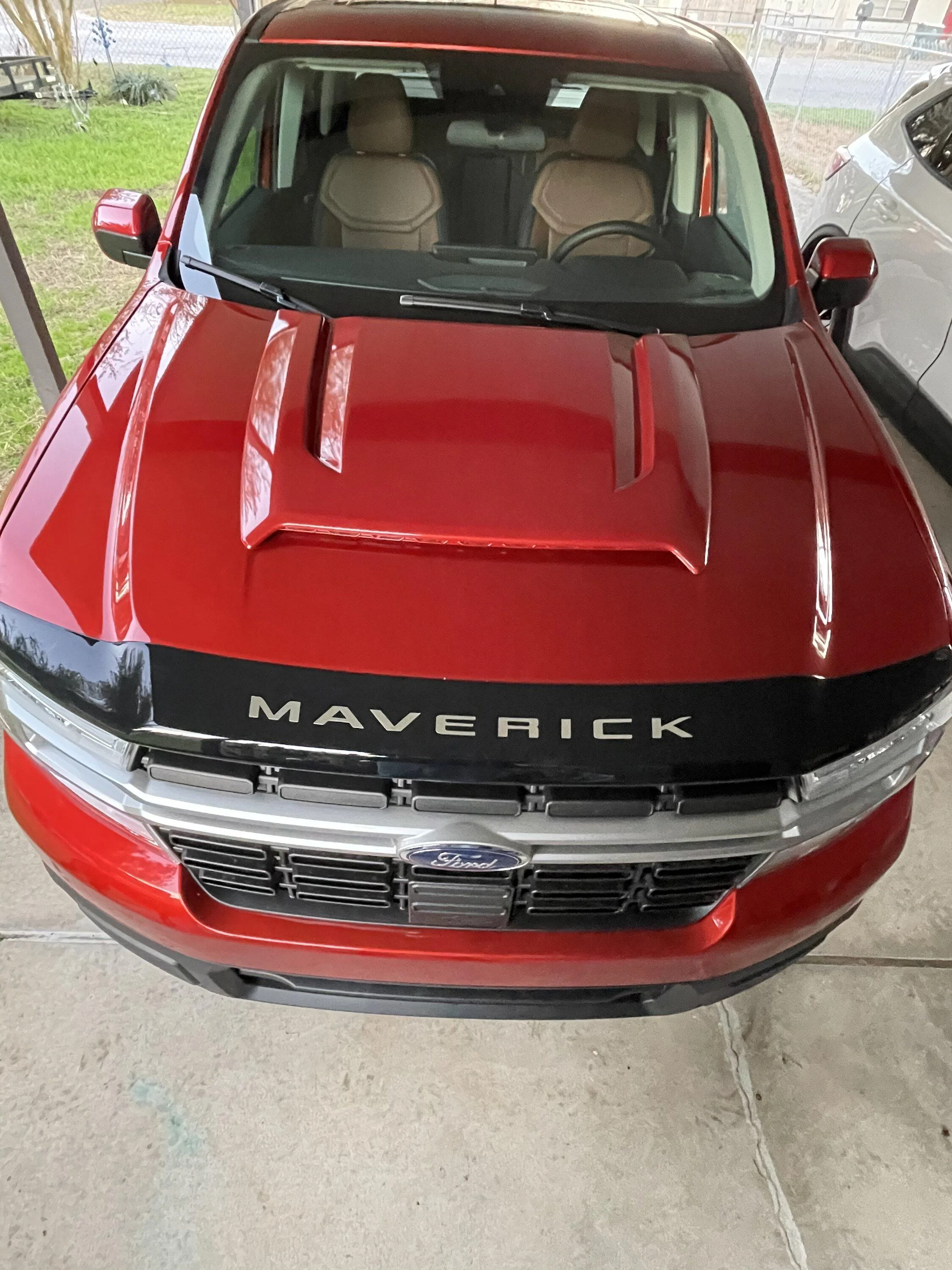 For those that have installed the hood scoop? | MaverickTruckClub ...