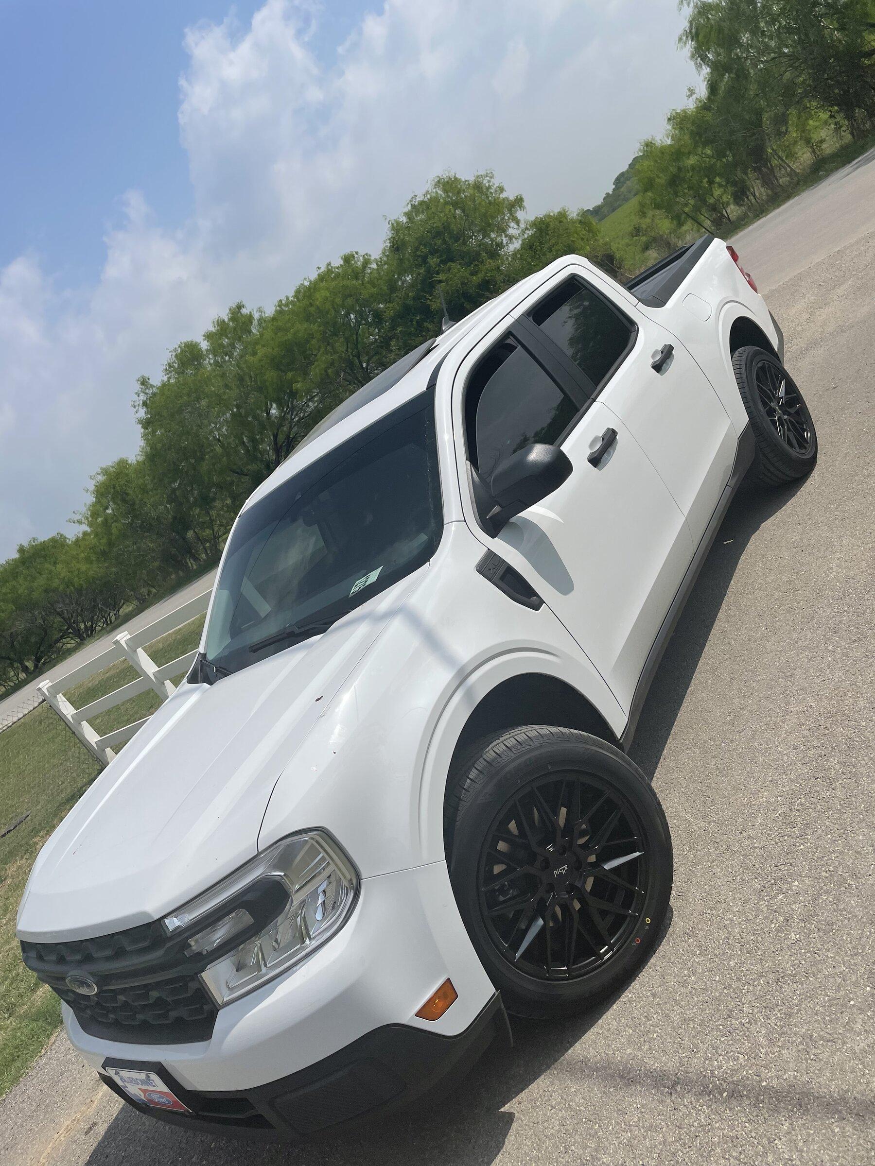 Sitting on 19s, with a custom Tint job! | MaverickTruckClub - 2022 ...