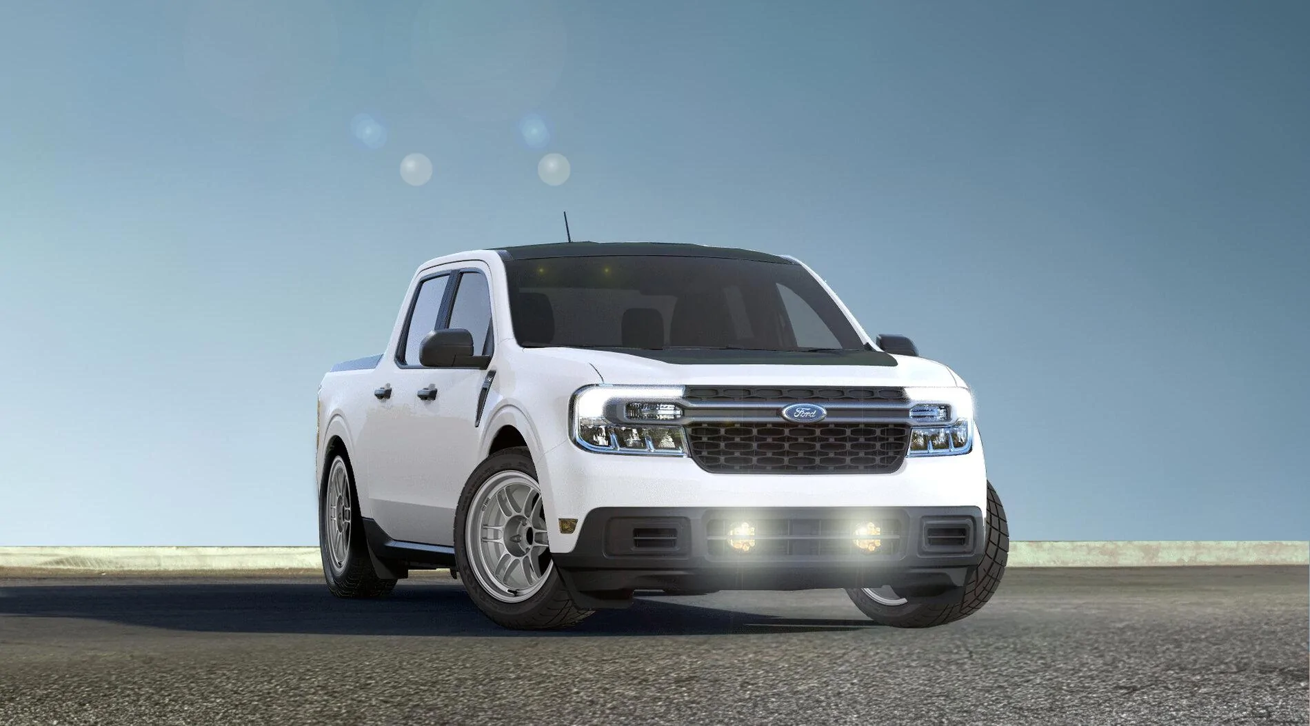 Dumped / Lowered Maverick pickup preview renderings just wow | Page 3 ...