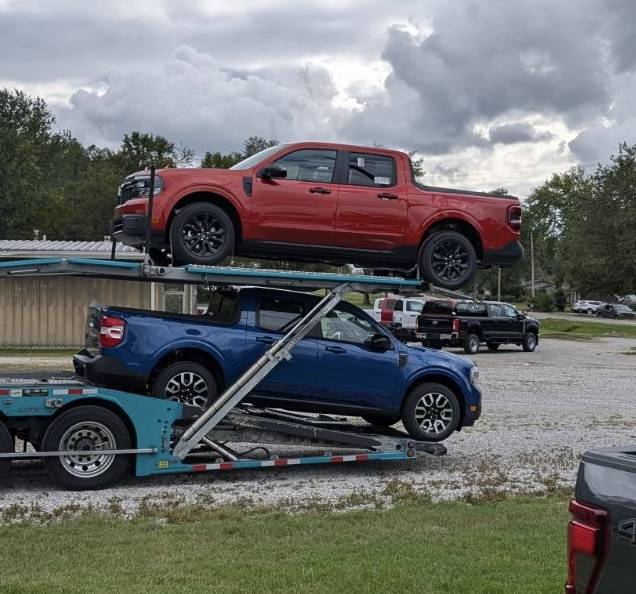 It's on the Train | MaverickTruckClub - 2022+ Ford Maverick Pickup ...