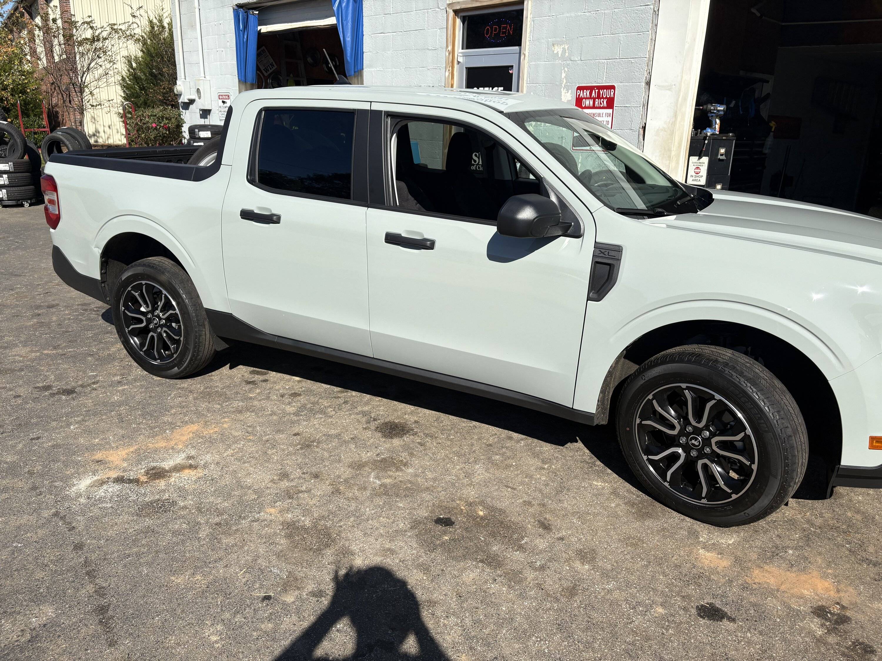 New wheels on my Maverick from a first edition lariat ...
