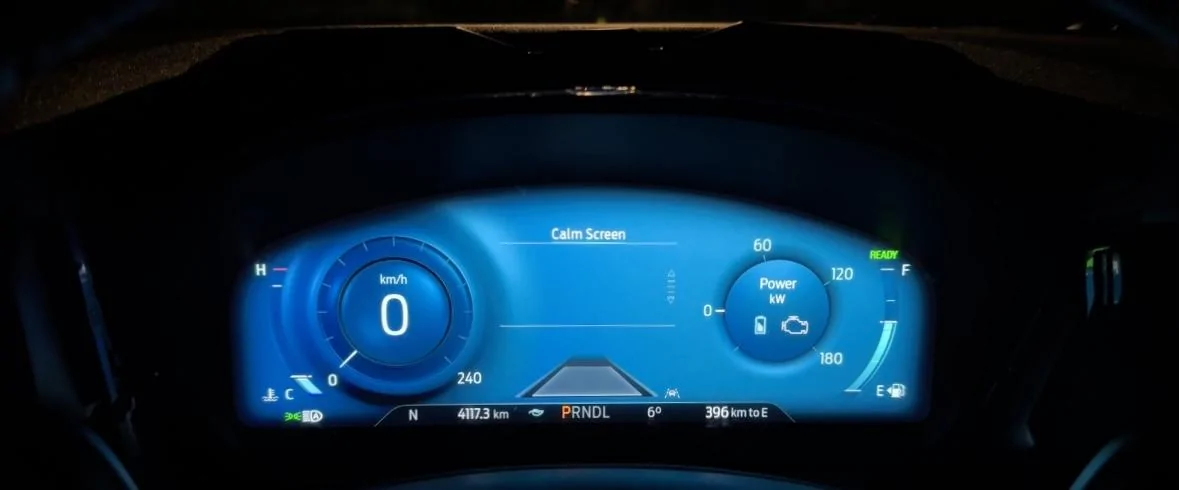 Hybrid - Digital Escape Cluster | MaverickTruckClub - 2022+ Ford ...