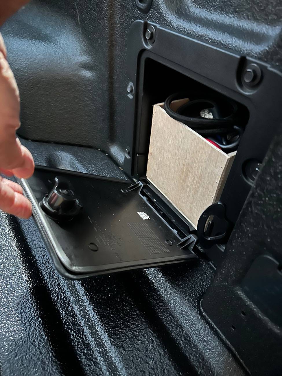 Stunning Ford Maverick Bed Storage Cubby Pictures