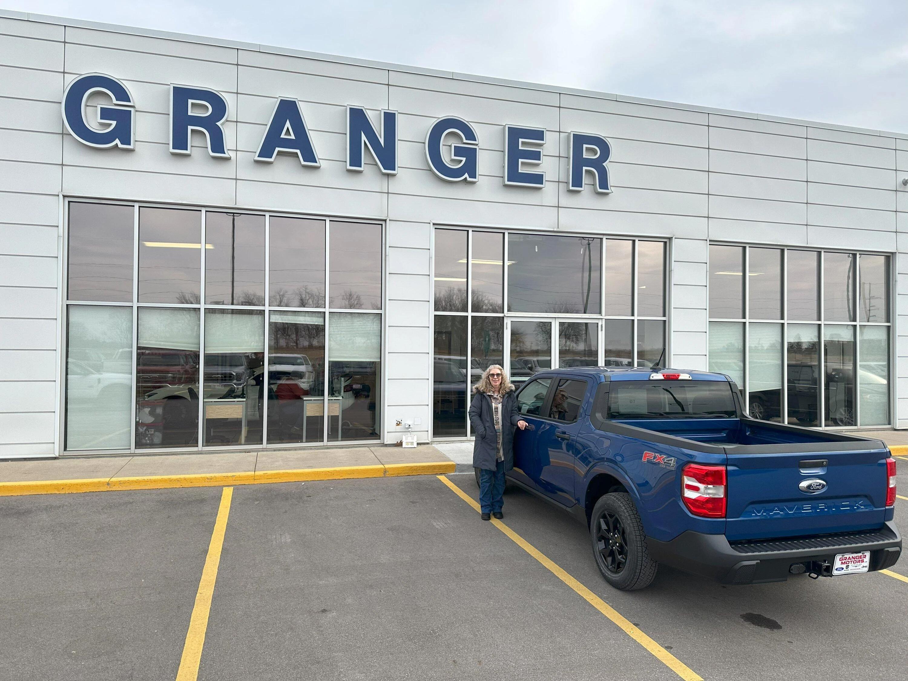 Picked up my new Maverick and drove 4,087 miles home ...
