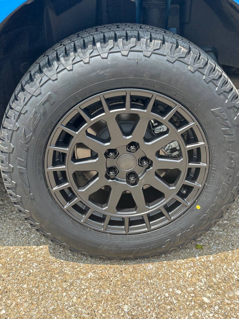 New Wheels & Tires Installed – Wildpeak AT Trails on Black Rhino Boxers ...