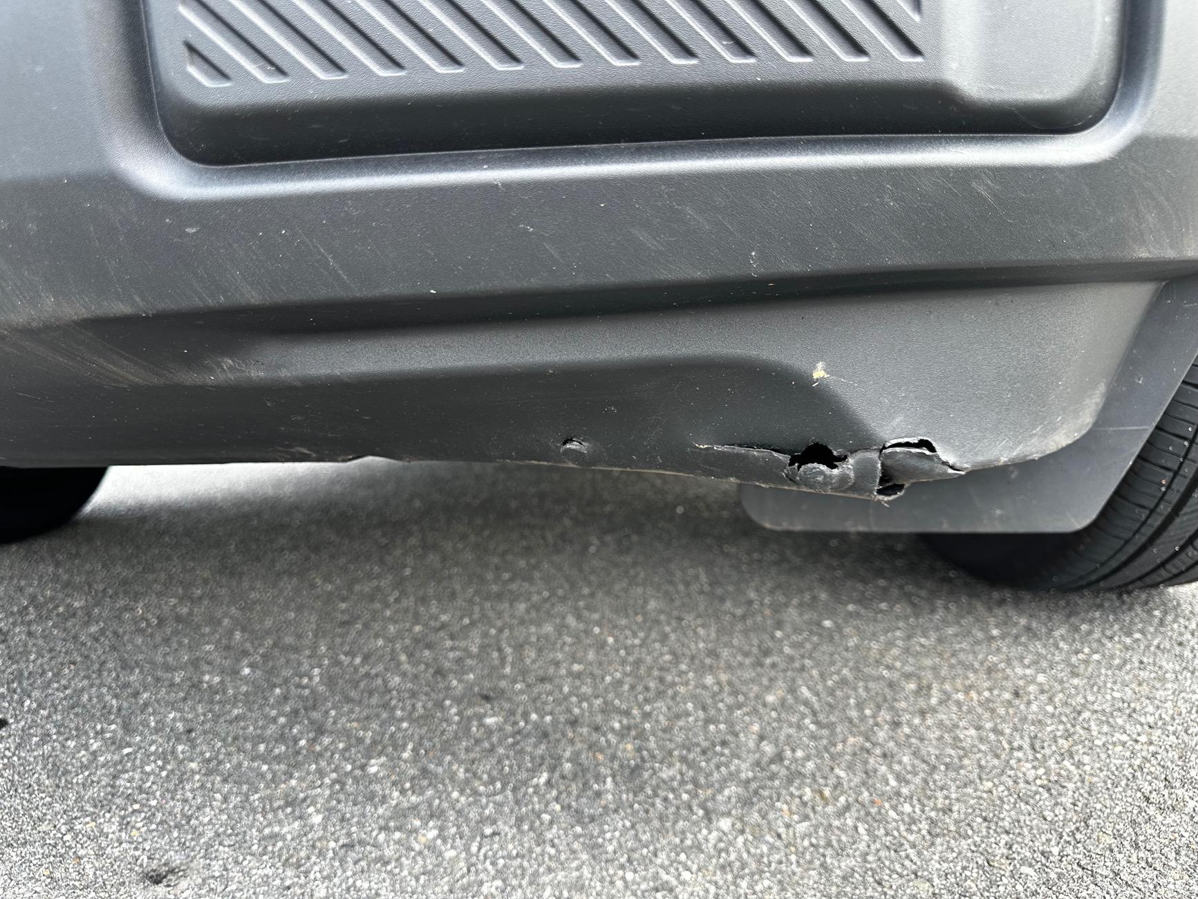 Minor Bumper Damage | MaverickTruckClub - 2022+ Ford Maverick Pickup ...