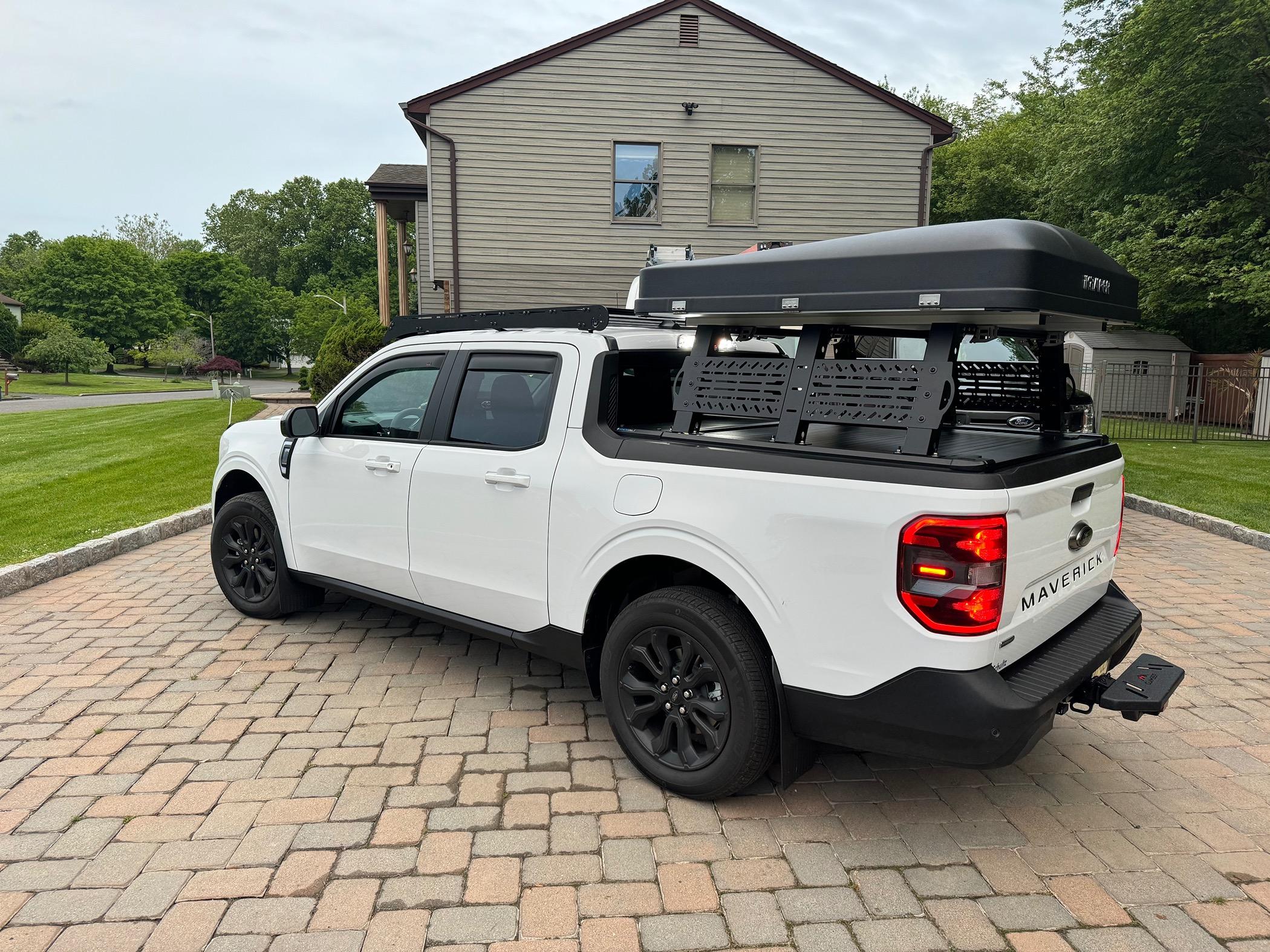 Camping with the Roofnest Meadowlark | MaverickTruckClub - 2022+ Ford ...