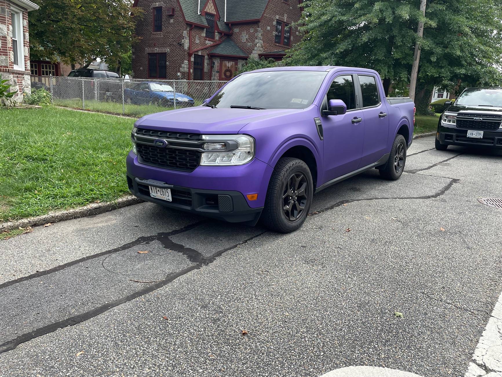 Spotted a matte purple Maverick in queens! | MaverickTruckClub - 2022 ...