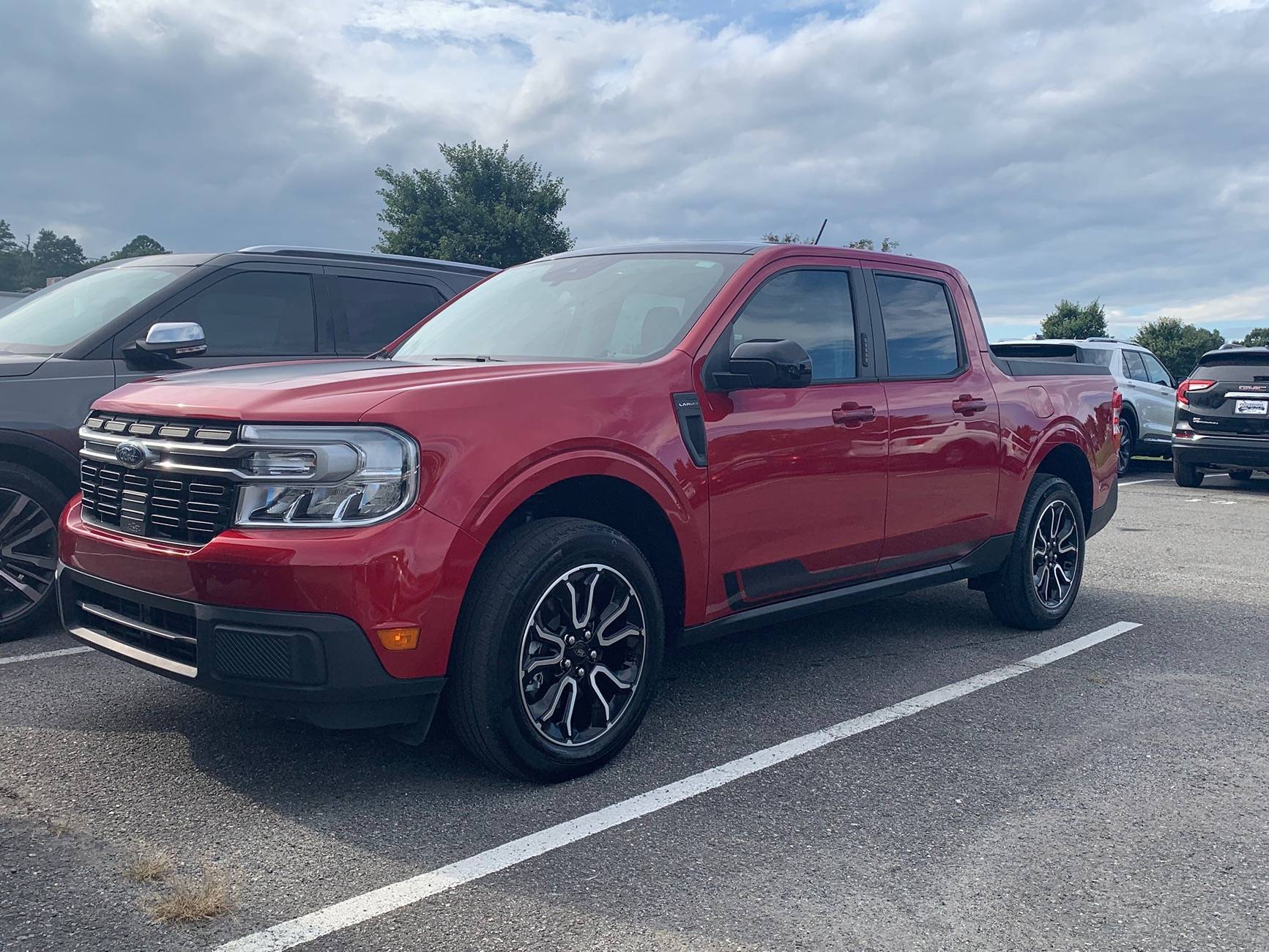 New wheels on my Maverick from a first edition lariat ...