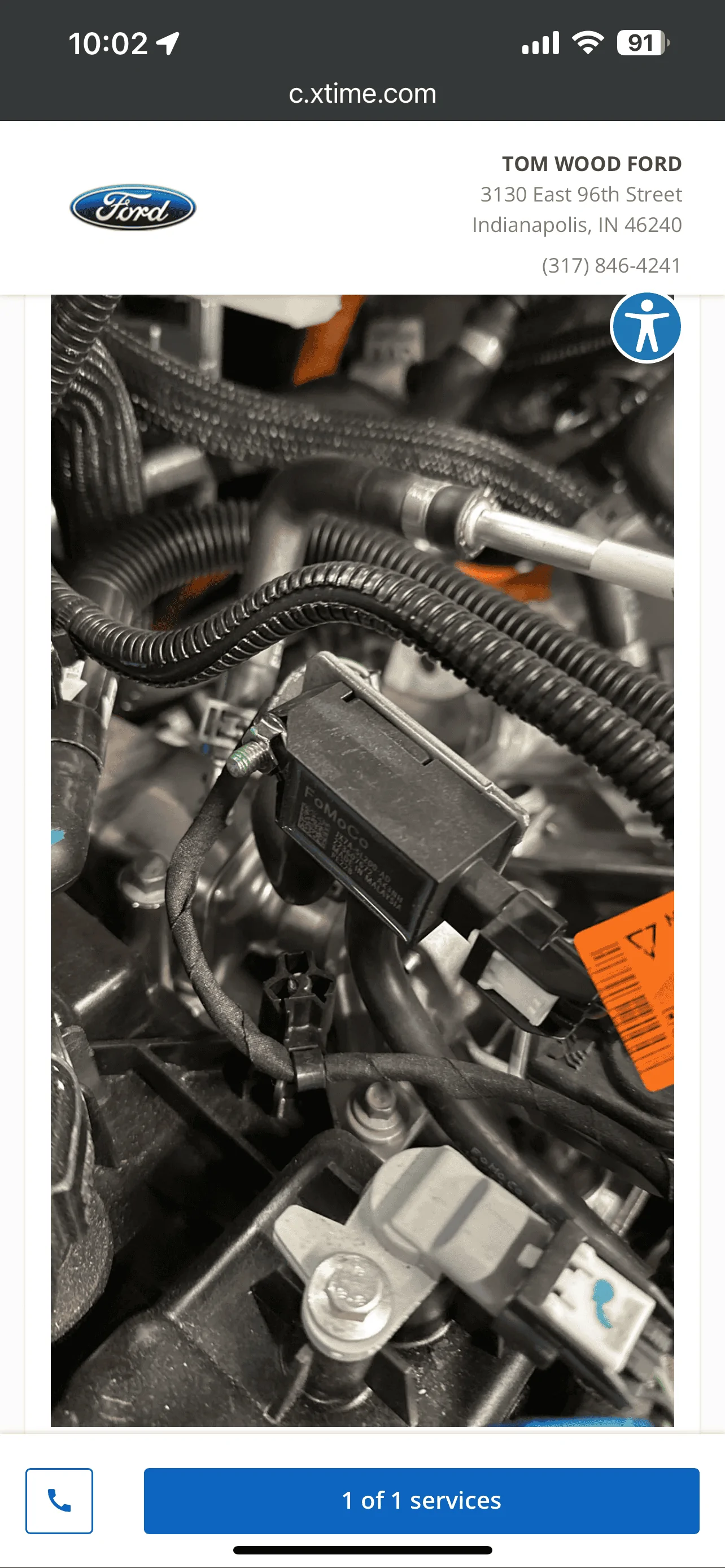 Service Engine Soon: Engine control system has detected that the ...