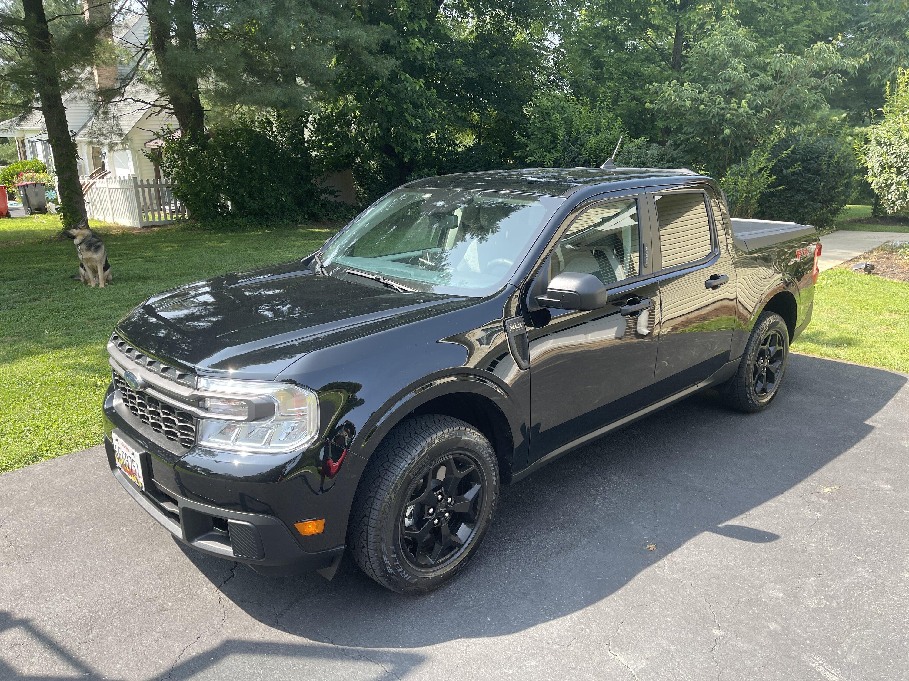 Finally got the roof spoiler on! | MaverickTruckClub - 2022+ Ford ...