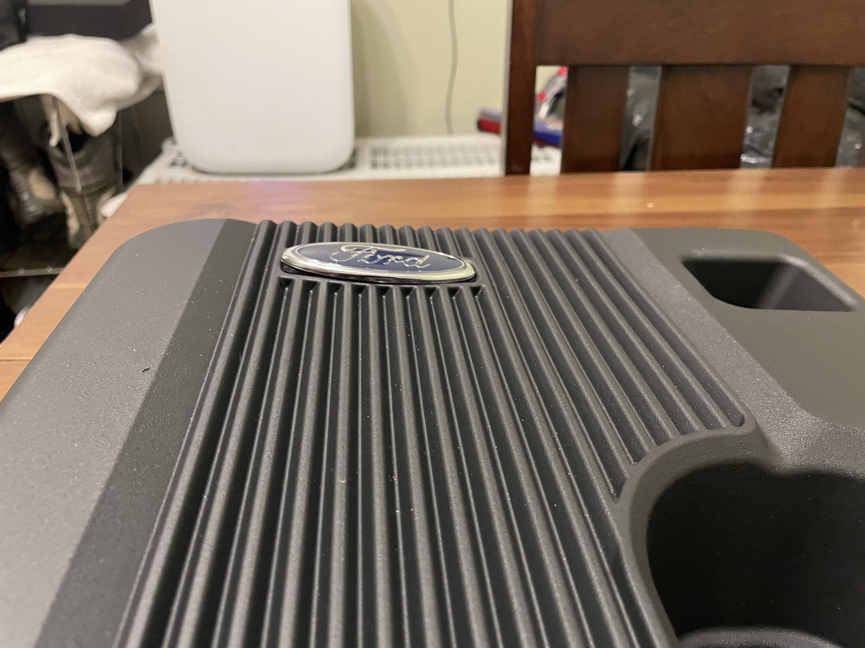 Re-badged Lincoln Engine Cover | MaverickTruckClub - 2022+ Ford ...