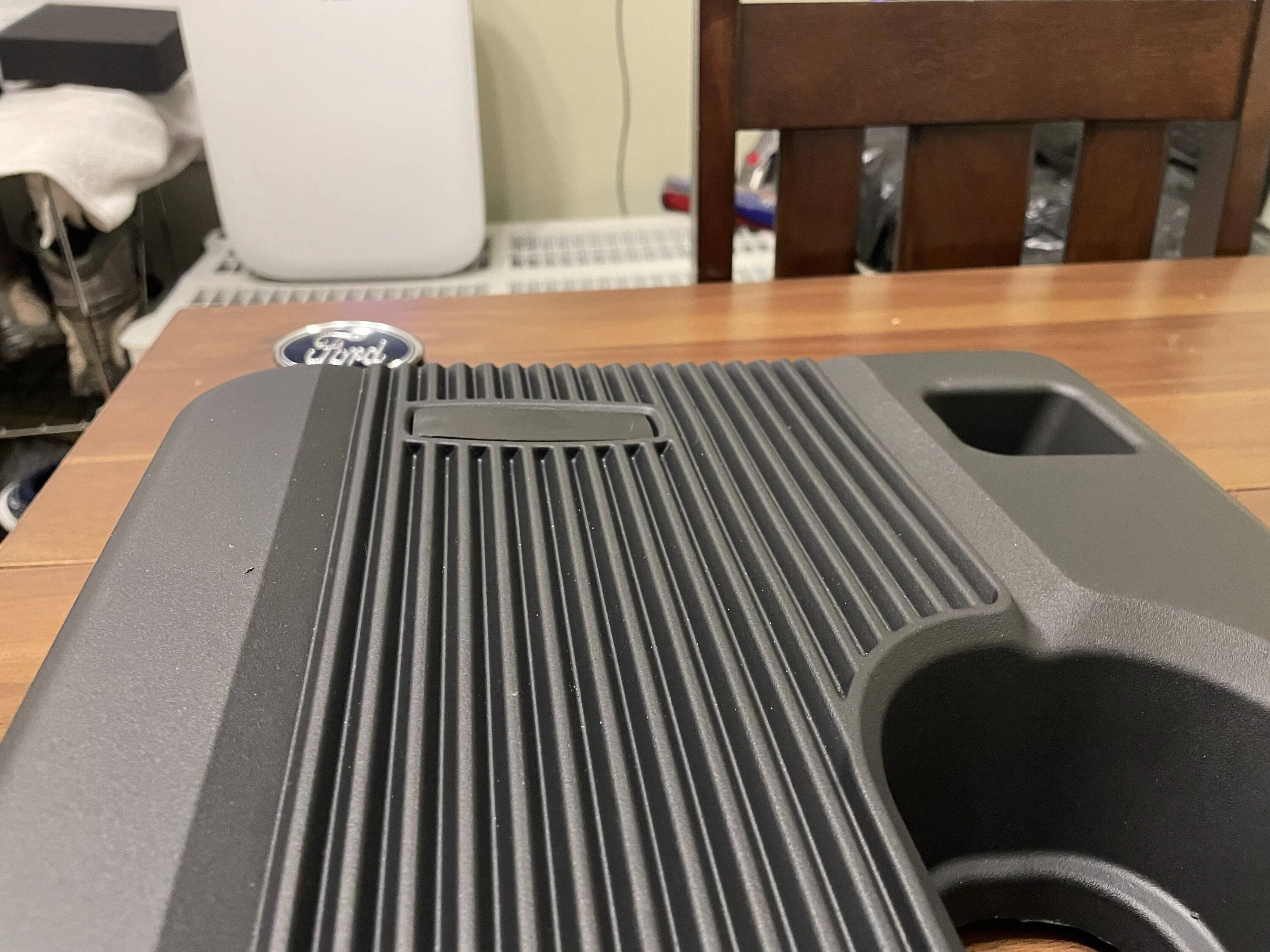 Re-badged Lincoln Engine Cover | MaverickTruckClub - 2022+ Ford ...