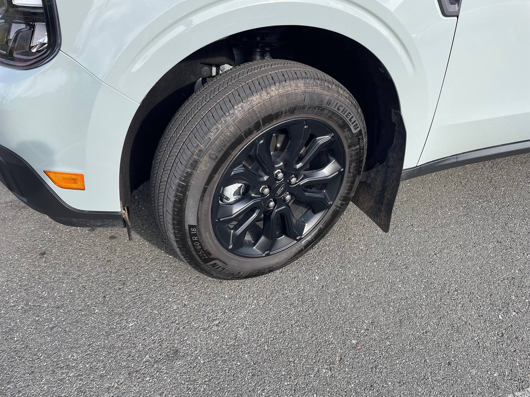 Stock 18" BAP wheels with 245/60/18 Toyo AT's on '24 Hybrid Lariat ...