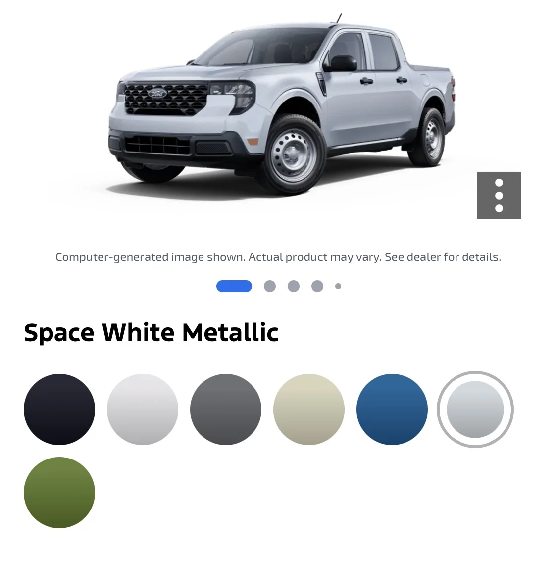 Space White Metallic vs Desert Sand | MaverickTruckClub - 2022+ Ford ...