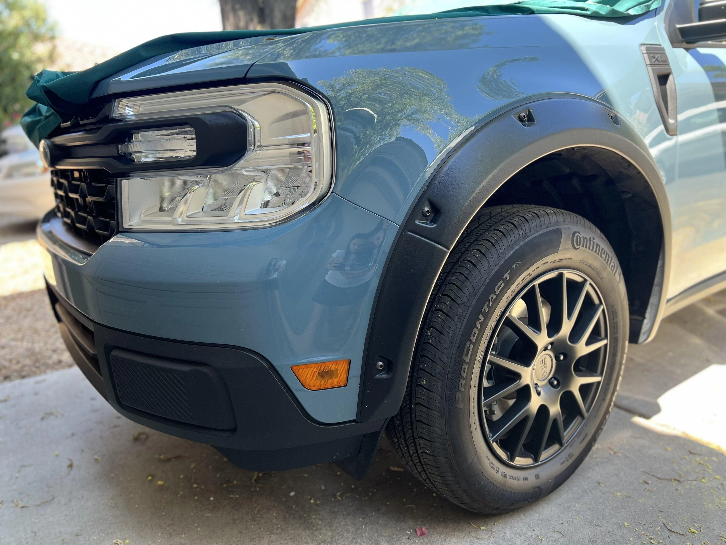Need helping deciding tire sizes with fenders | MaverickTruckClub ...