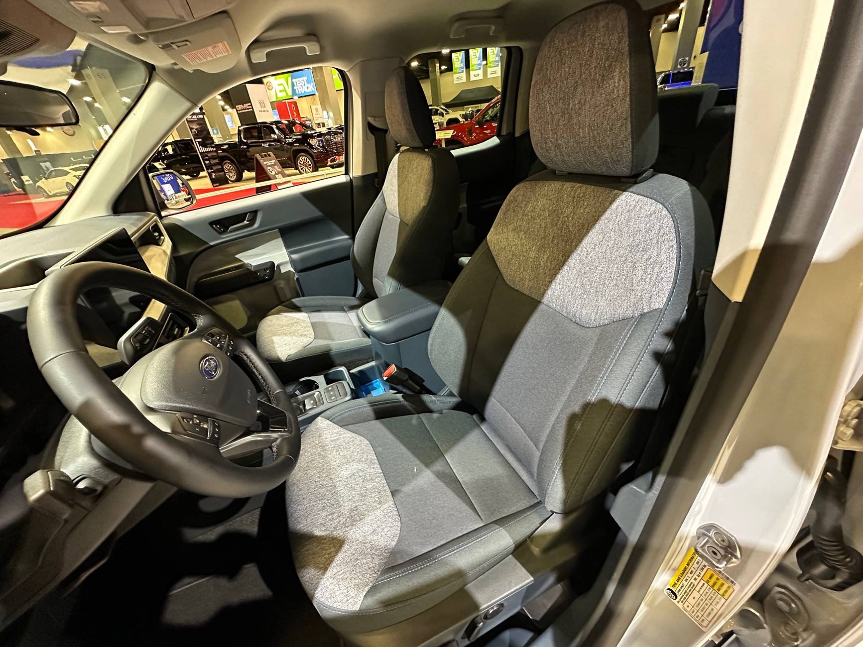 Space White 2025 Maverick at the Miami International Auto Show ...
