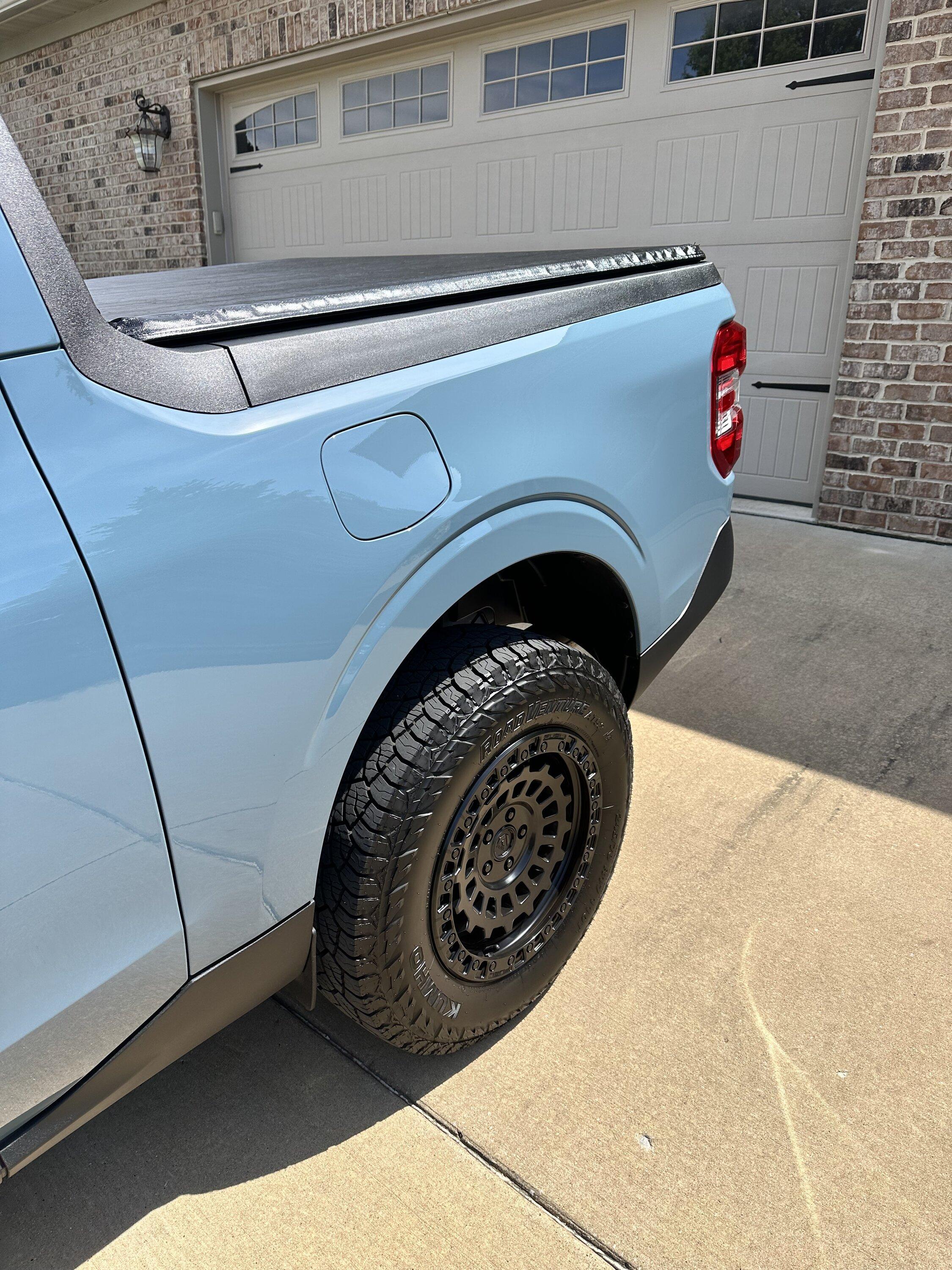Hybrid Maverick build mod updates: 17" Fuel wheels, Kumho tires, HRG 1. ...