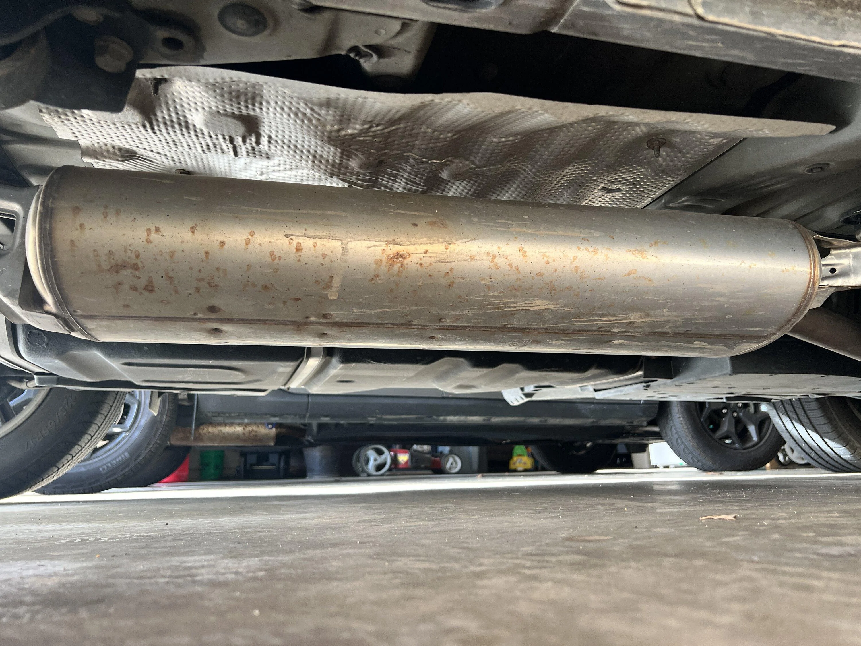 Rust on Exhaust - Black sludge on Garage Floor | MaverickTruckClub ...