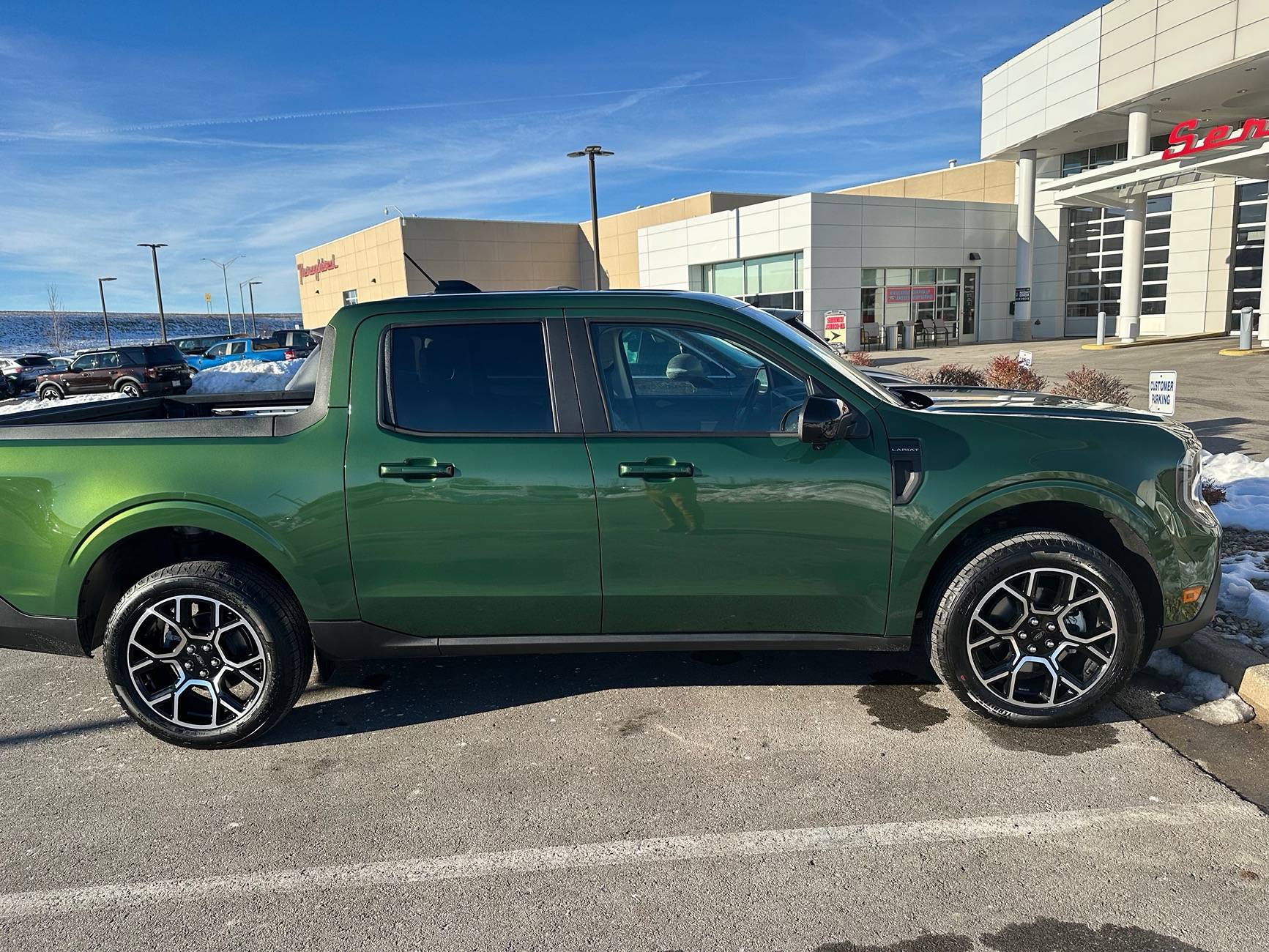 ERUPTION GREEN Maverick Photos Thread | MaverickTruckClub - 2022+ Ford ...