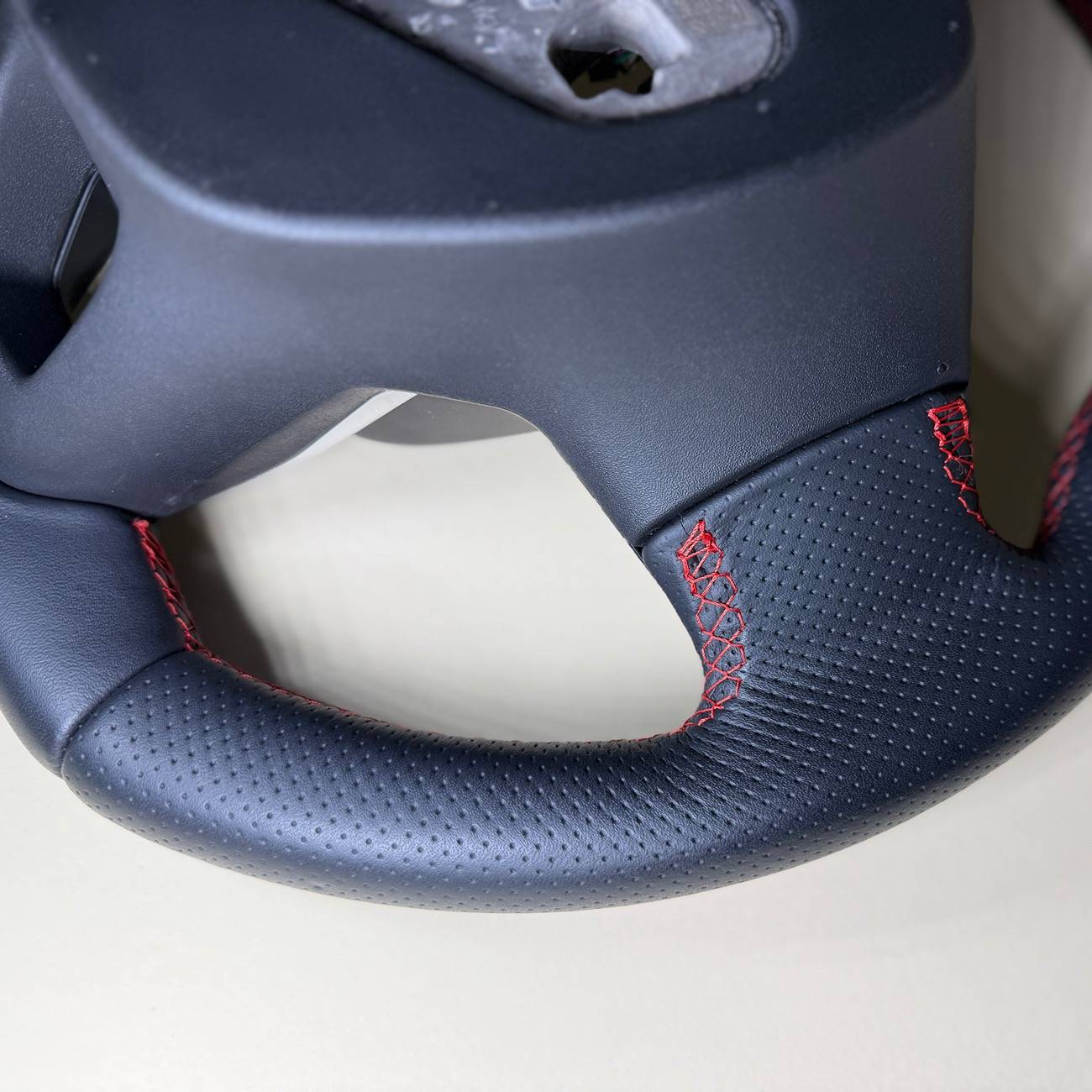 North Carolina - Leather Steering Wheel — Red Stitching — $300 obo ...