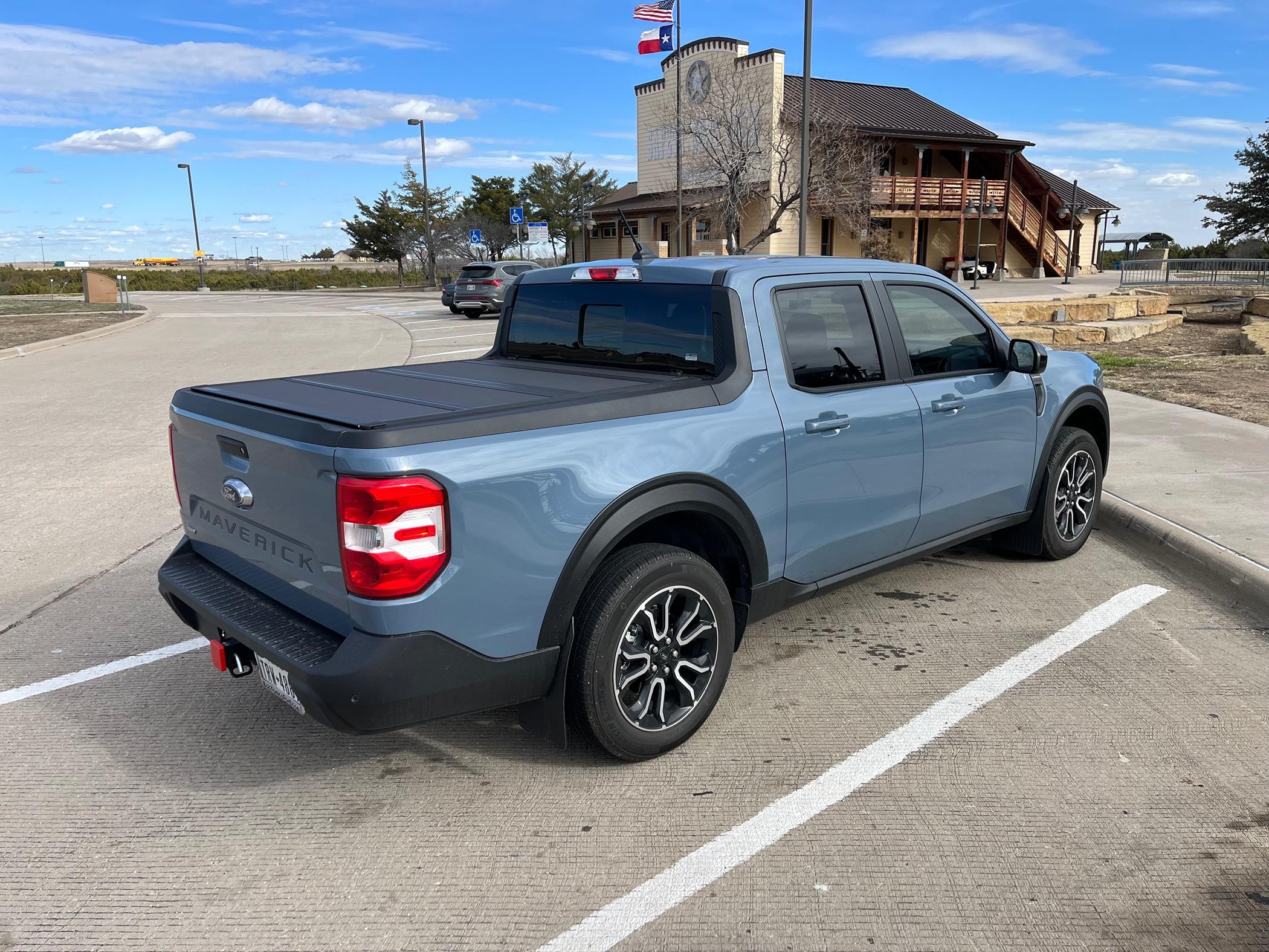 Mabett Mud Flaps Installed | MaverickTruckClub - 2022+ Ford Maverick ...