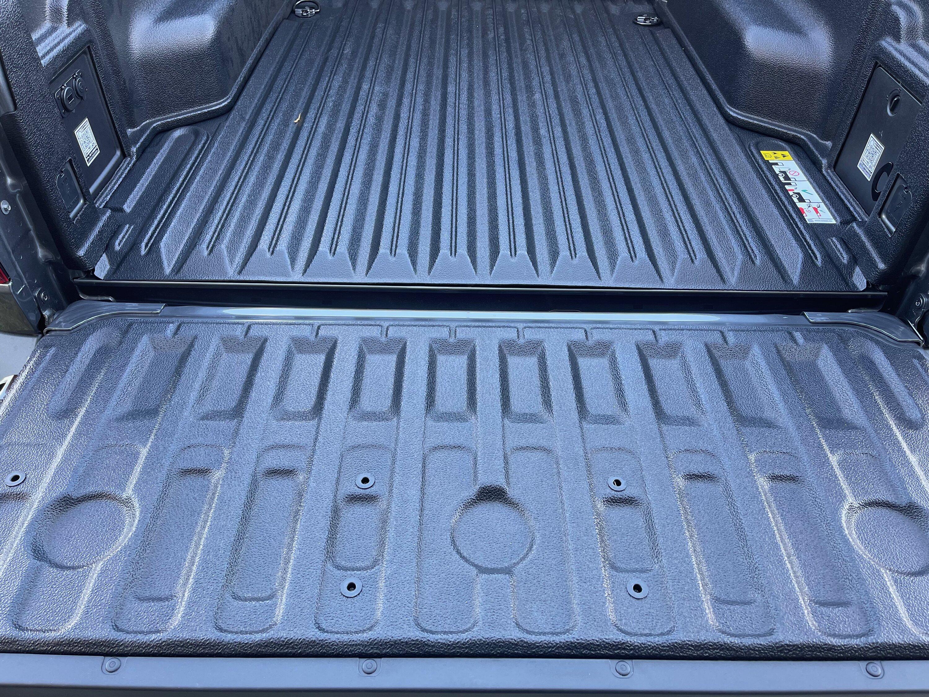 Installed Ford Drop in Bed Liner | MaverickTruckClub - 2022+ Ford ...