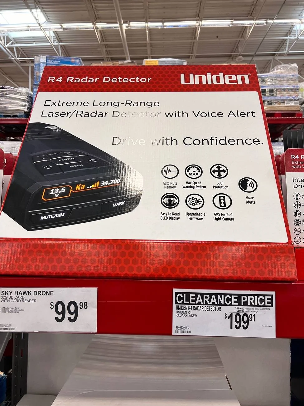 Heads up - Uniden R4 radar detector | MaverickTruckClub - 2022+ Ford ...