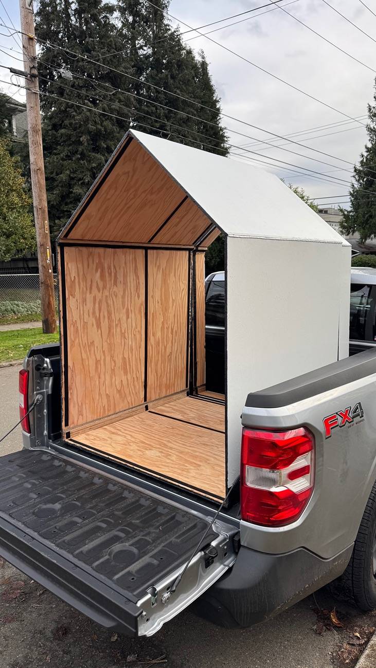 Maverick Camper Build Progress | MaverickTruckClub - 2022+ Ford ...