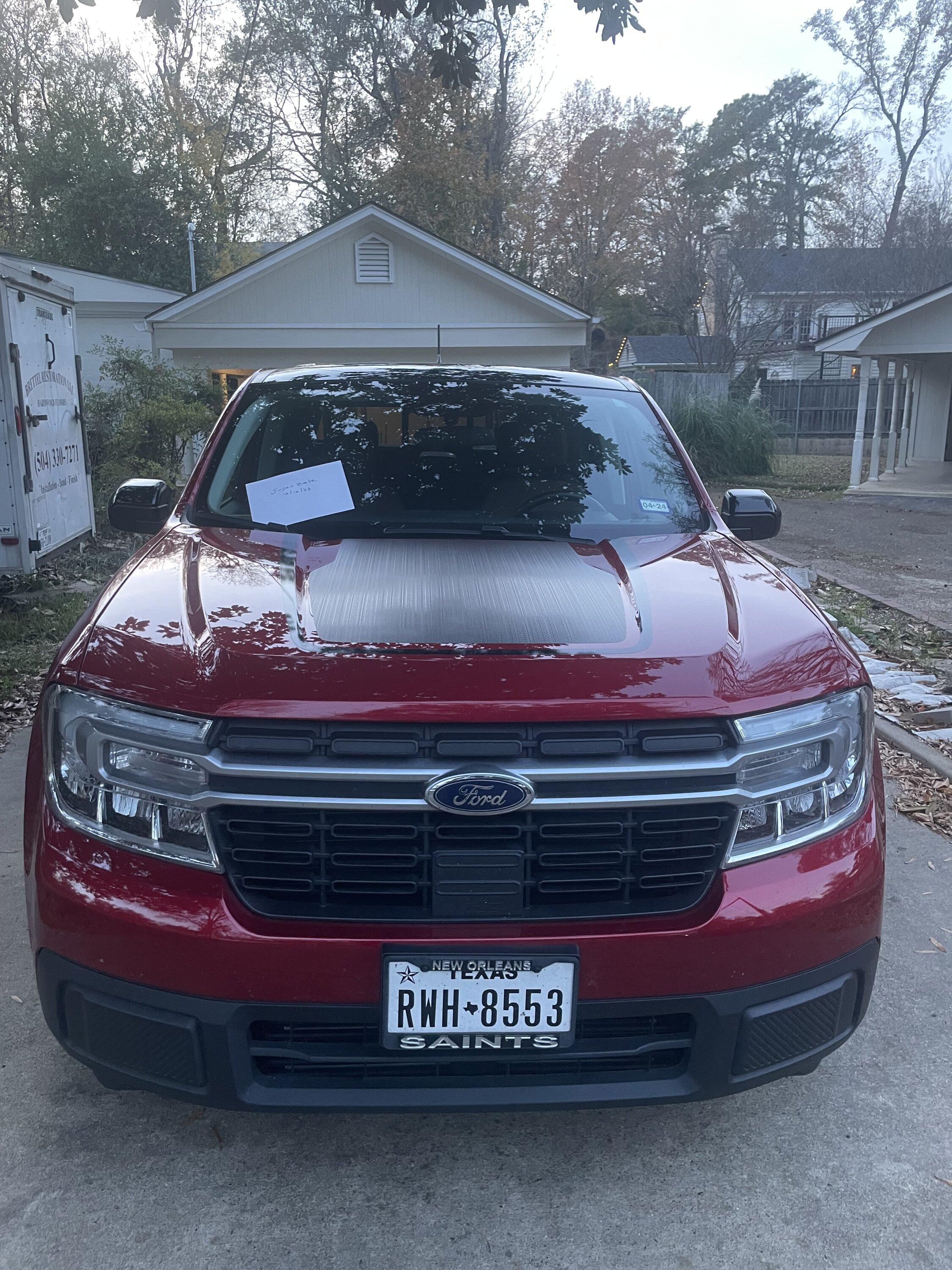Texas - 1st Edition. Lariat, Rapid Red | MaverickTruckClub - 2022+ Ford ...