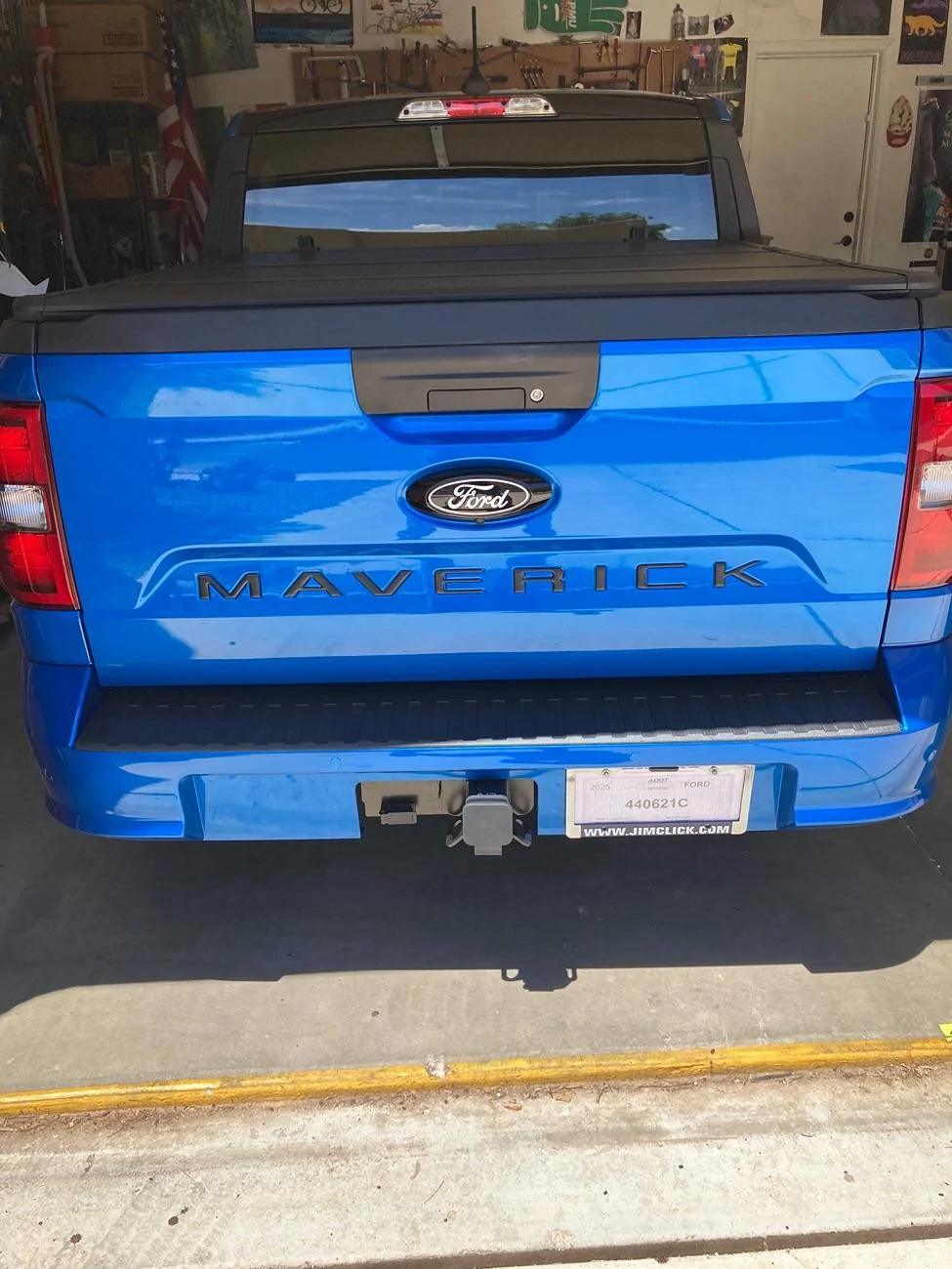 "TufSkinz" tailgate letter inserts installed | MaverickTruckClub - 2022 ...
