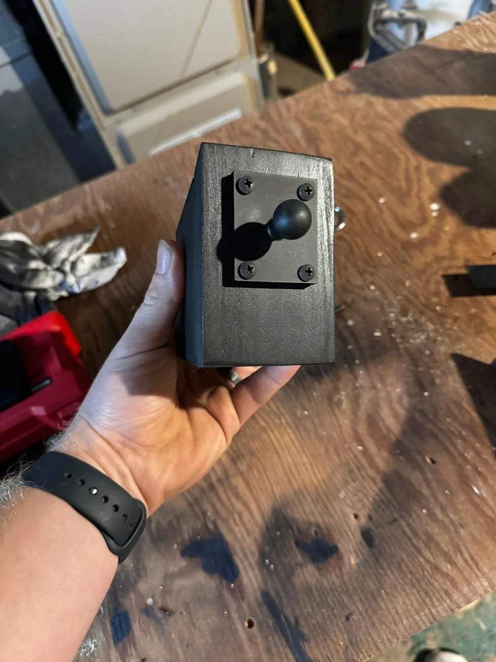 DIY Wood + 3D Printed Cubby Phone Mount | MaverickTruckClub - 2022 ...