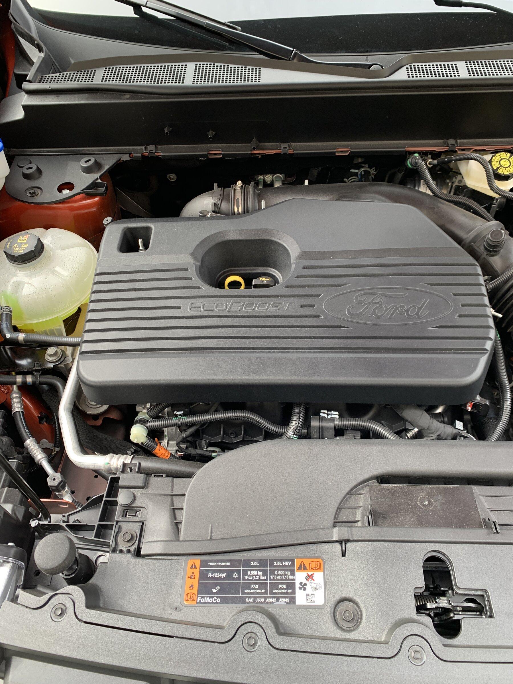 Ecoboost Engine Cover Clarification | MaverickTruckClub - 2022+ Ford ...