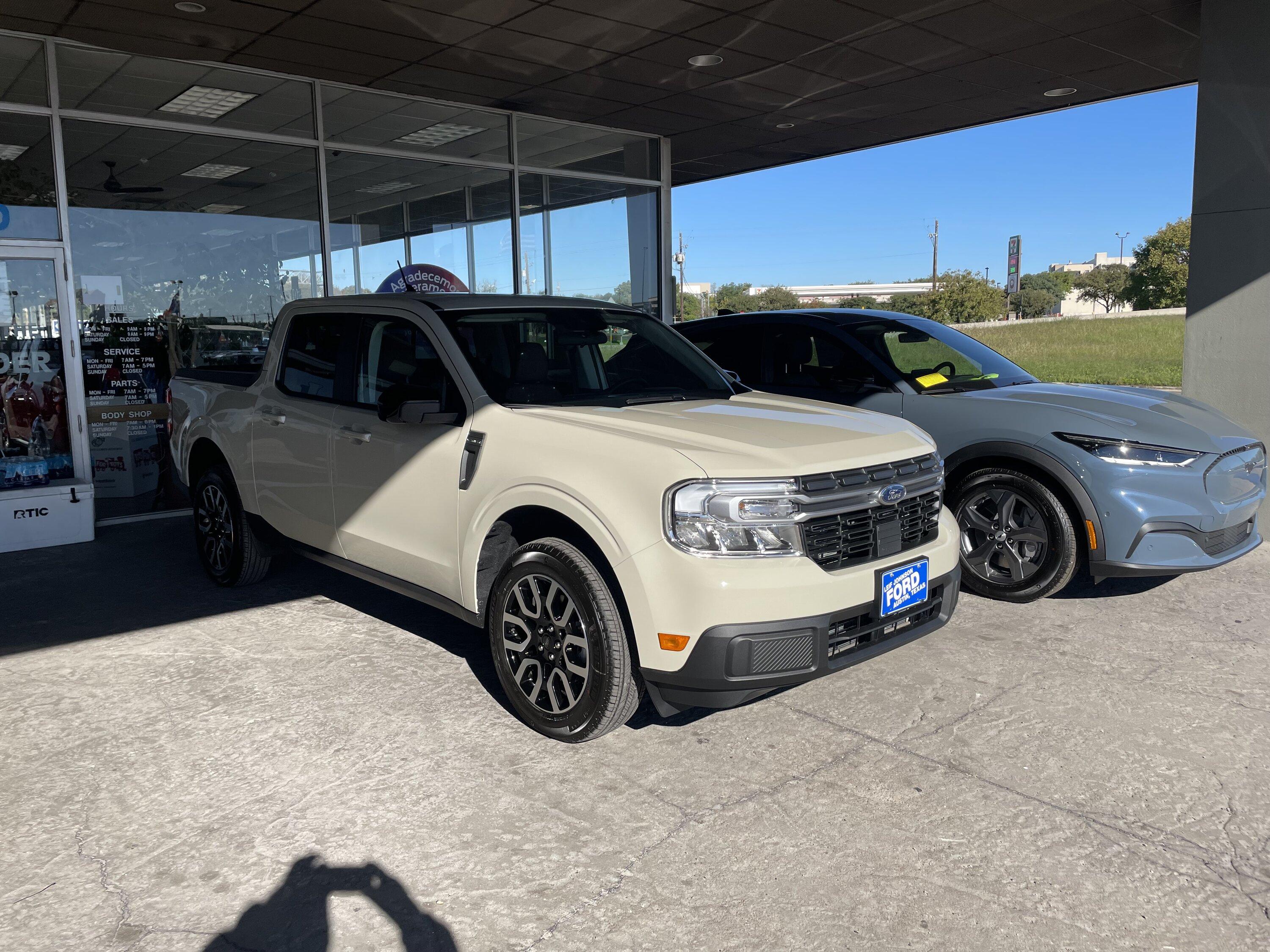 MY 24 All Terrain Lariat Hybrid Maverick has arrived ...
