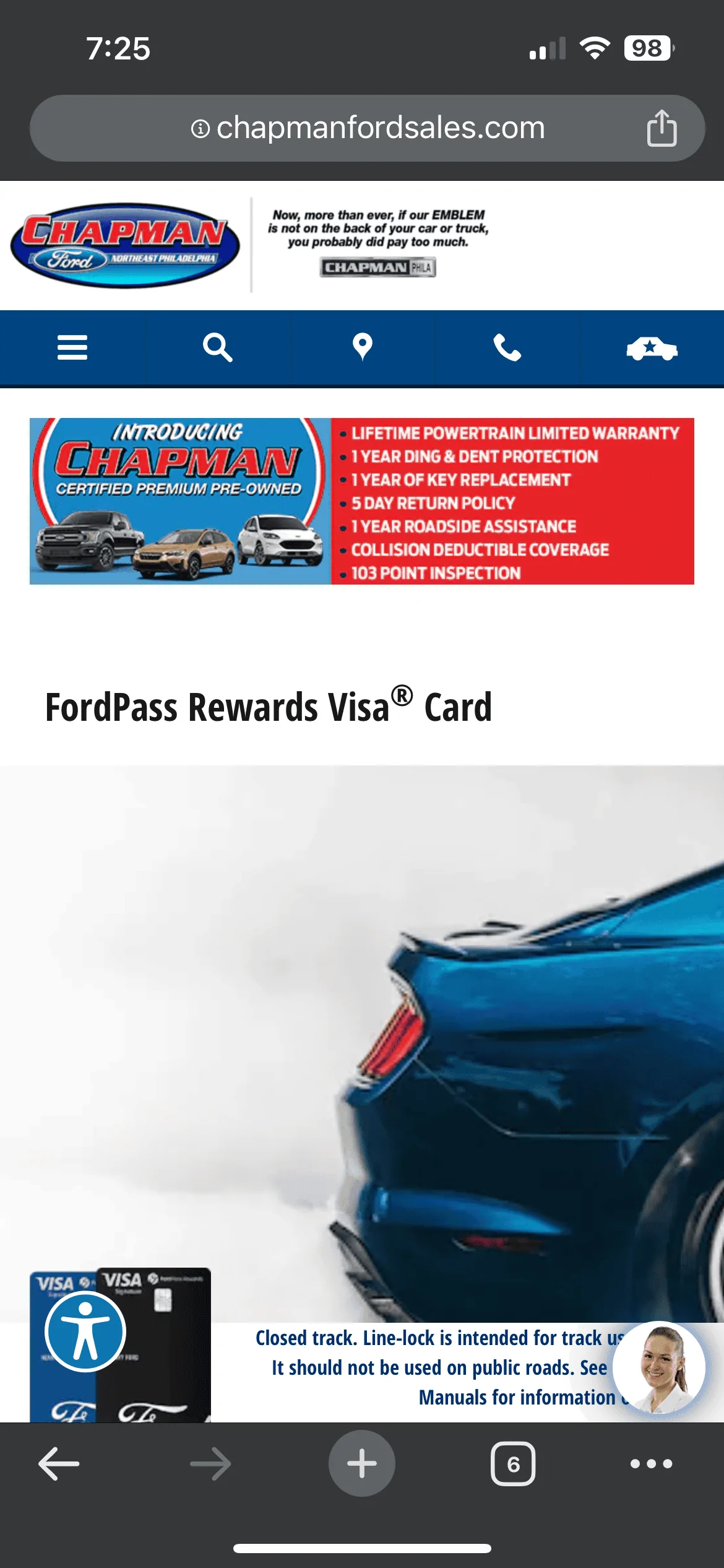 Anyone Use Ford Pass Visa Toward Down Payment at Chapman Philly ...