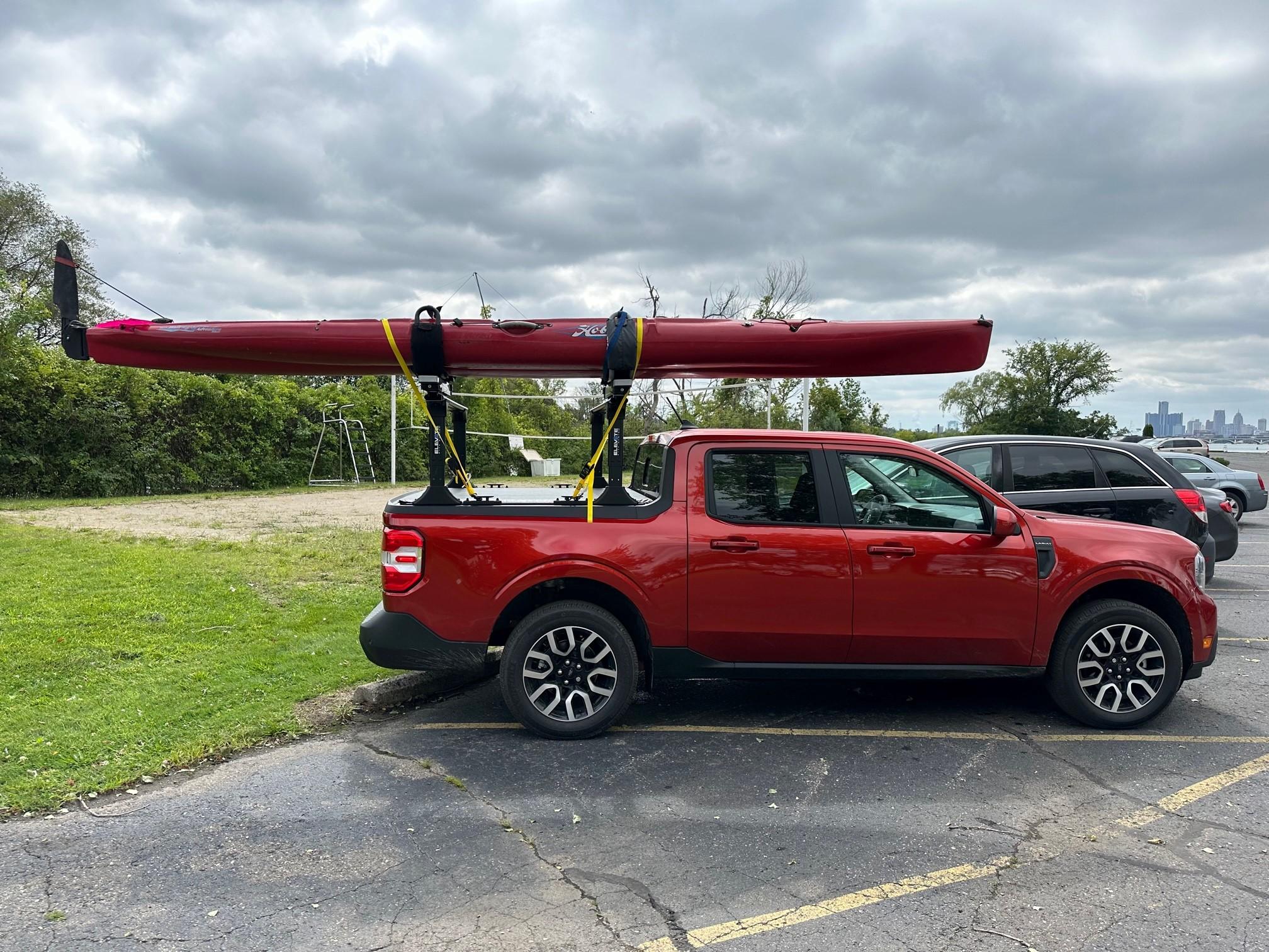 Best fittings for kayaks compatible with Tonneau | MaverickTruckClub ...