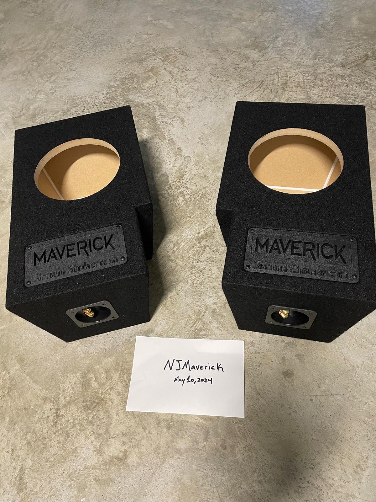 New Jersey - Dual 8" sub Ground Shaker boxes for sale $250 - never used ...