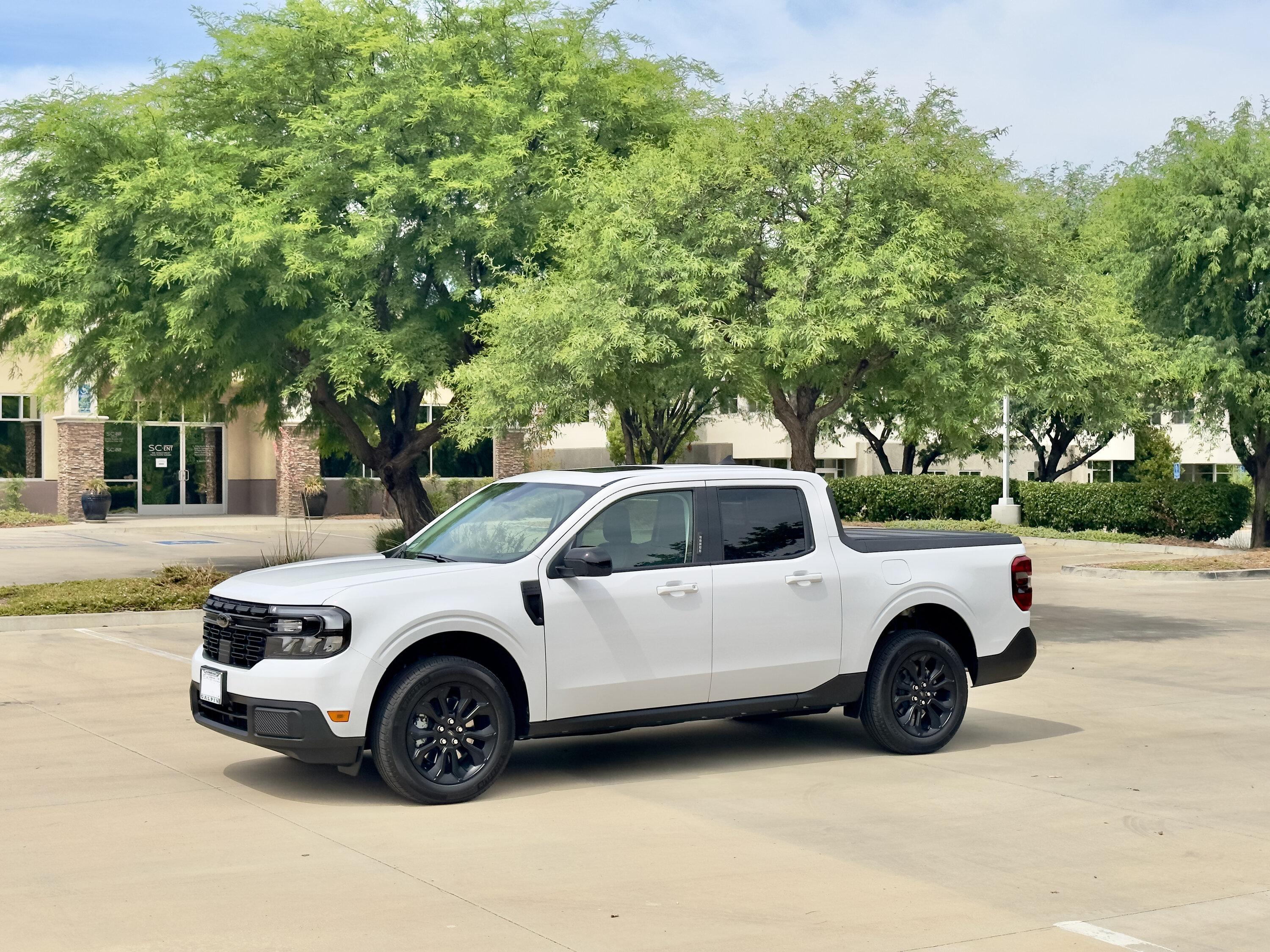 White Hybrid Lariat BAP with 18s - 4 days old | MaverickTruckClub ...