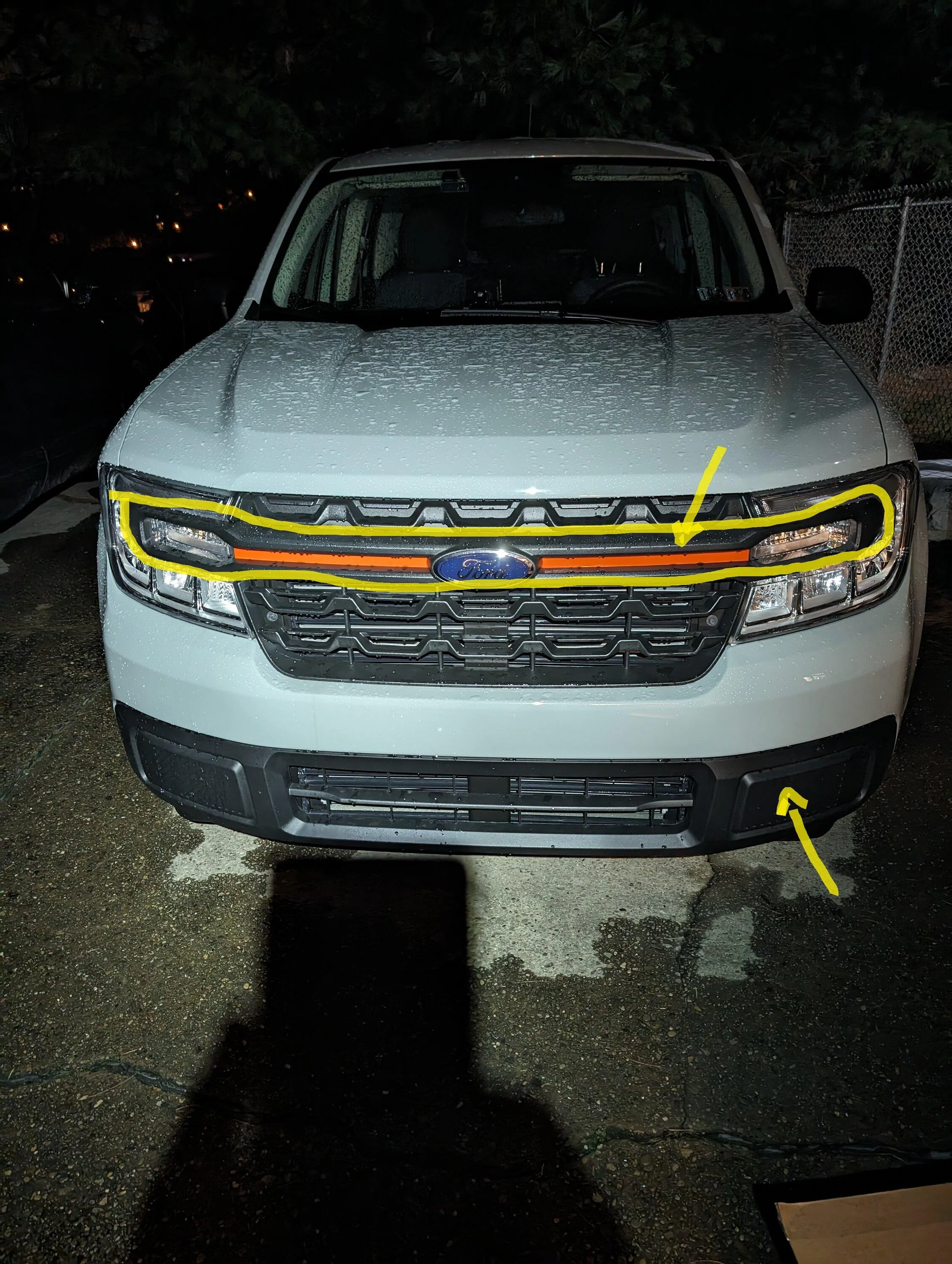 Maverick Front Grill | MaverickTruckClub - 2022+ Ford Maverick Pickup ...