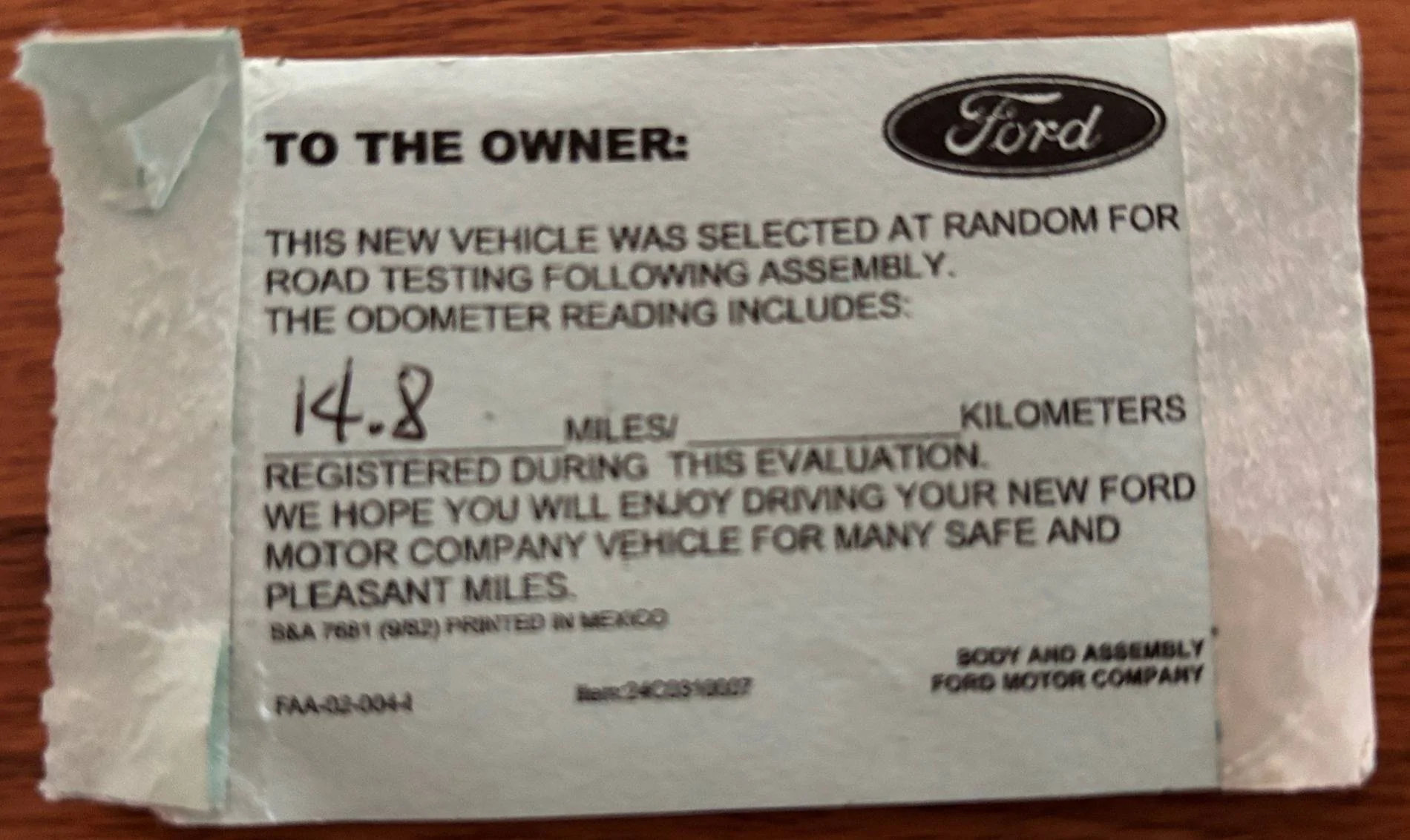 Mav Camera Recall holding truck on "Quality Hold" at the factory ...