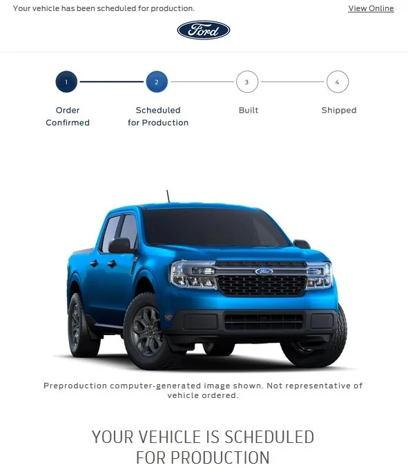 Ford Maverick Ordering & Scheduling Process — A Detailed Explanation ...