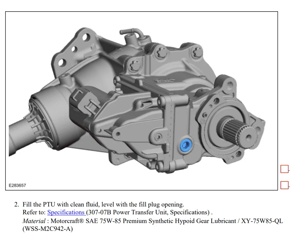 Rear FX4 Differential Fluid | Page 2 | MaverickTruckClub - 2022+ Ford ...