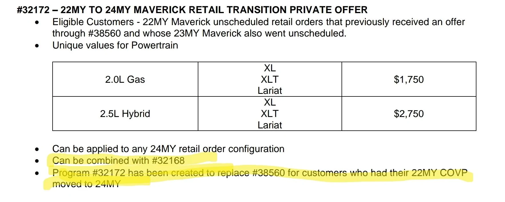 How to get private price offer? | MaverickTruckClub - 2022+ Ford ...