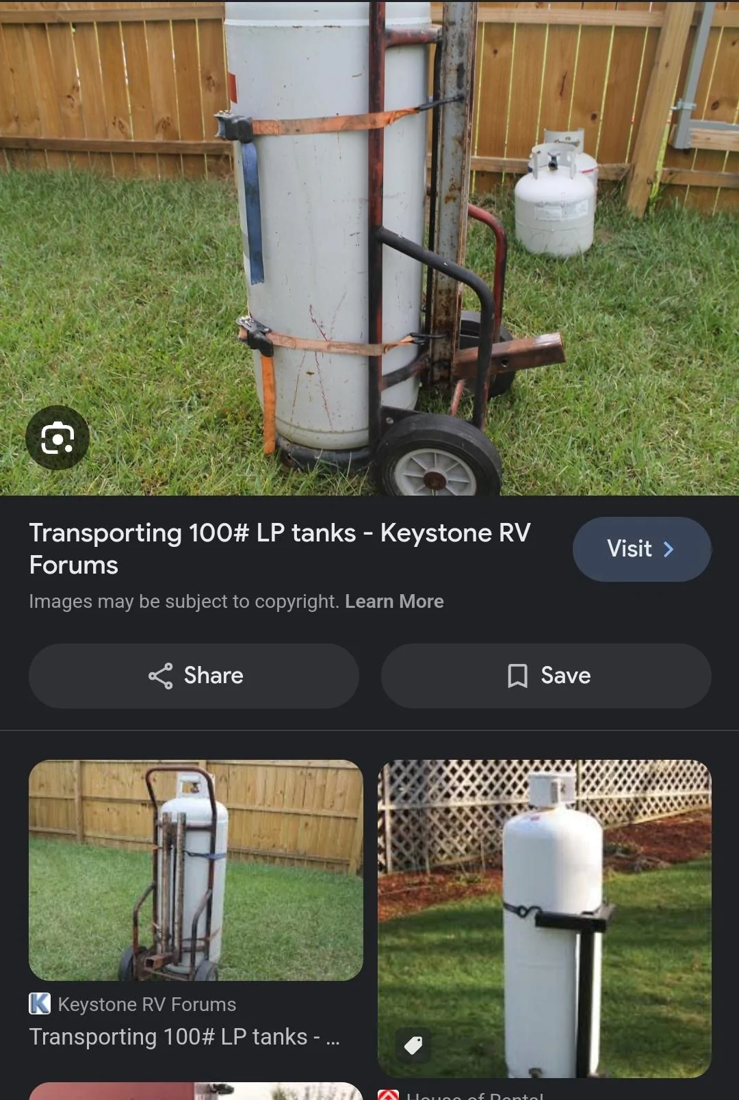 Storage/hauling solution for 100LBS propane tank... | MaverickTruckClub ...
