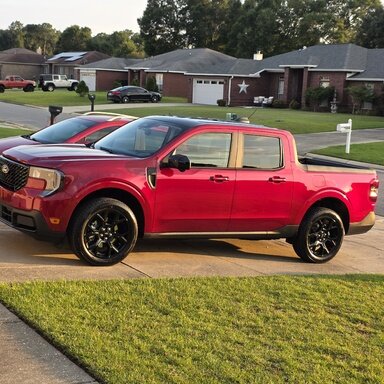Just picked up my 2025 Ford Maverick Lariat, Eco, BAP, 4K tow pkg on ...