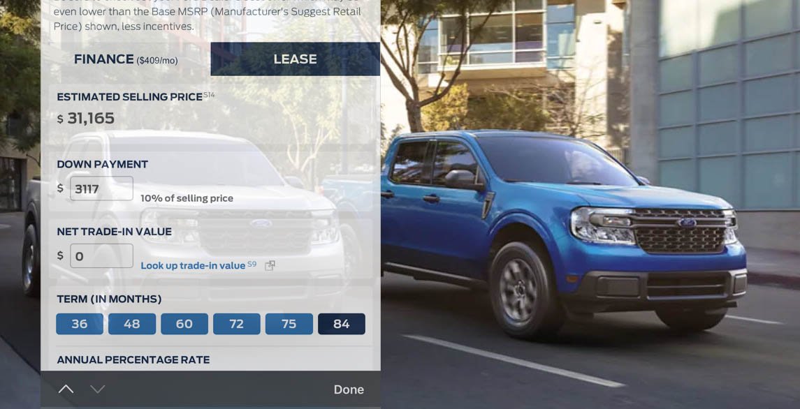 Special Finance APR Rates Released for Maverick | MaverickTruckClub ...