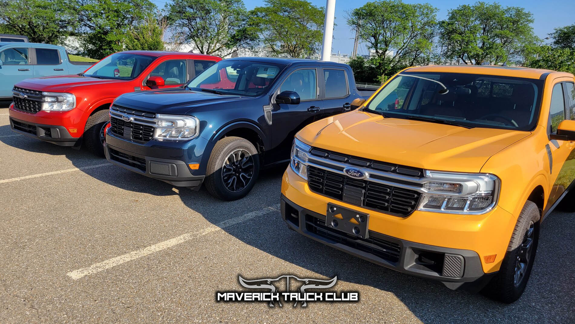 2022 Maverick colors compared in lineup featuring: Cyber Orange, Alto ...