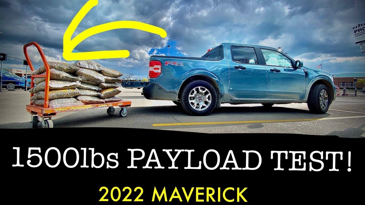 Maverick payload capacity maxed out w/ 1500lbs in bed - test by owner ...